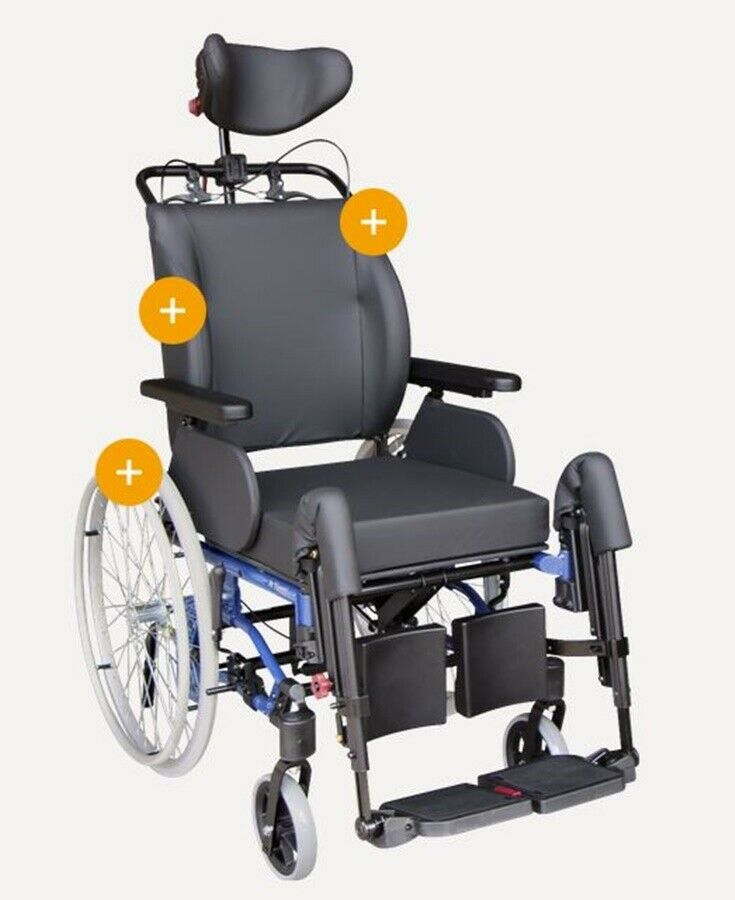 Netti 4U CE Plus Multifunktionsrollstuhl Pflegerollstuhl – Myrollstuhl